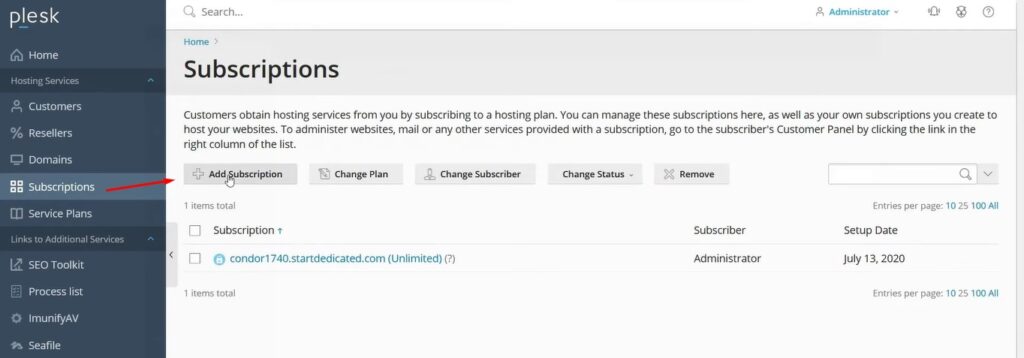 How to Create a Subscription in Plesk (Plesk Tips and Tricks)