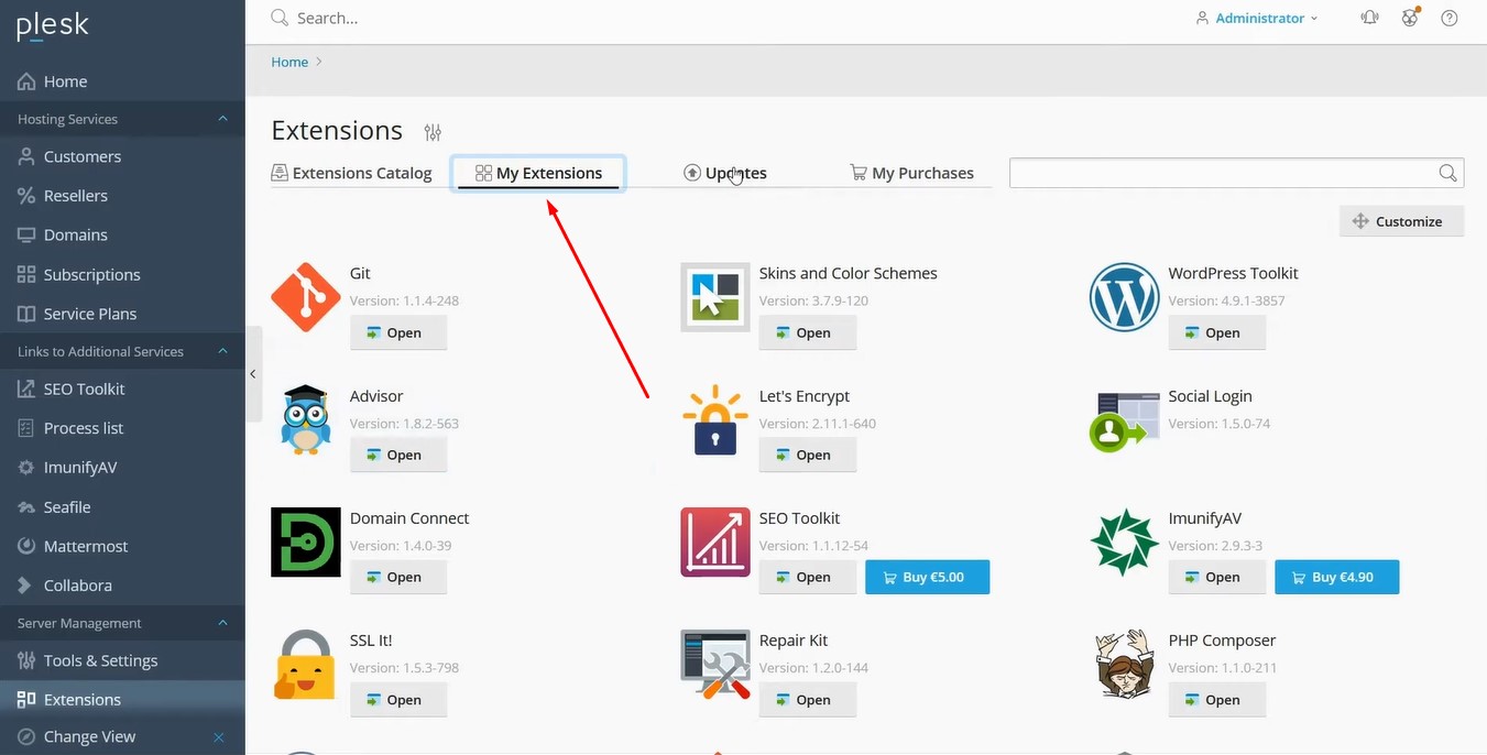 How to install an extension in Plesk (Plesk Tips and Tricks)