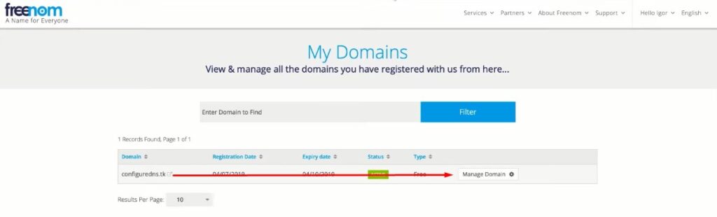 How to configure DNS for a domain in Plesk