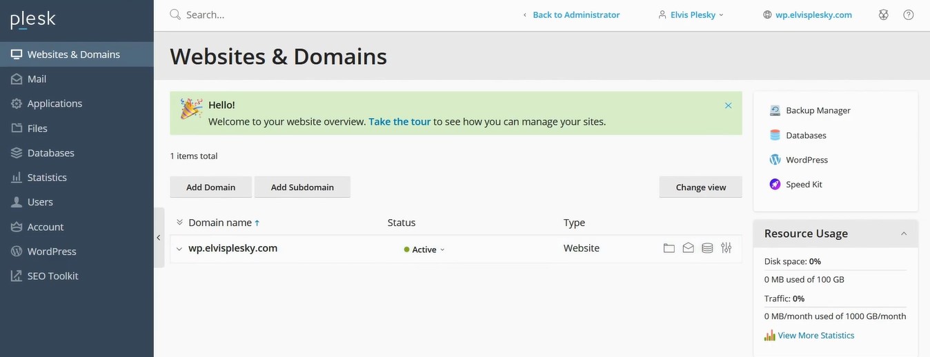 How to Create a Customer Account with Plesk